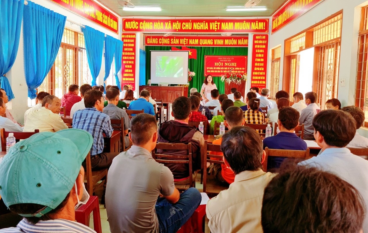 Ban Dân Tộc Đắk Lắk Tích Cực Tuyên Truyền Phòng Chống Ma Túy Trong